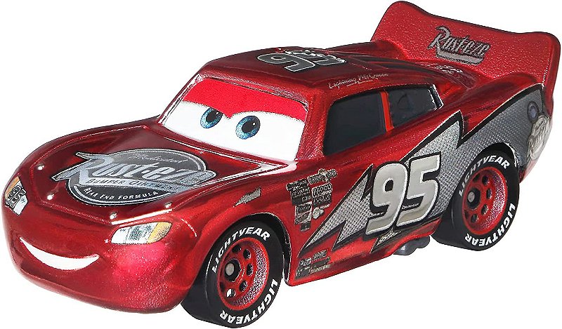 Disney and Pixar Cars Racing Red Lightning McQueen - Minicars Brasil