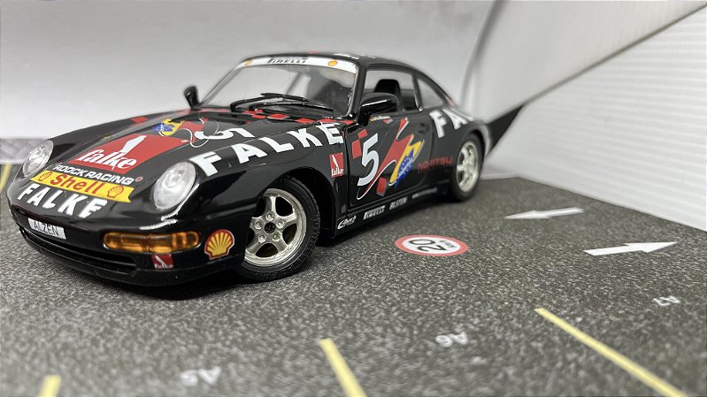 Porsche 911 - Falke -1/24 - Raro - Minicars Brasil