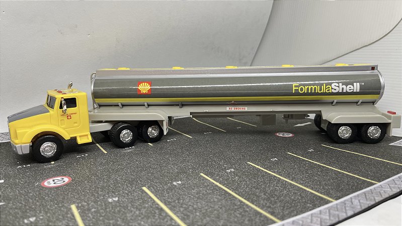 SILVERADO TOY TANKER TRUCK Shell - Raridade - Minicars Brasil