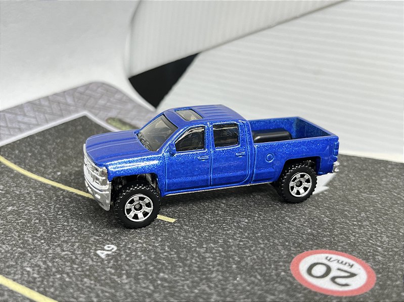 Chevrolet silverado - Azul - Minicars Brasil