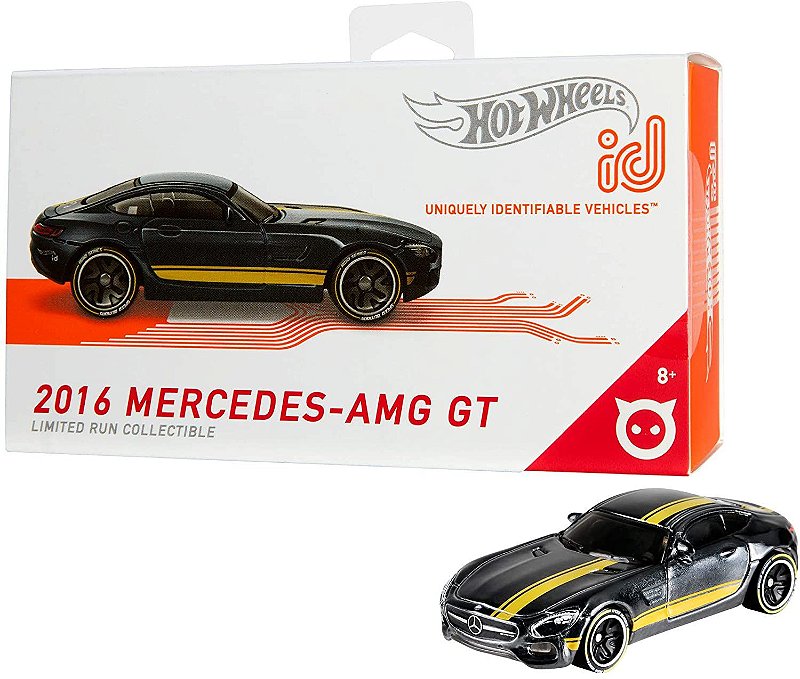 Mercedes AMG GT - Hot Wheels ID - 2016 - 1/64 - Minicars Brasil