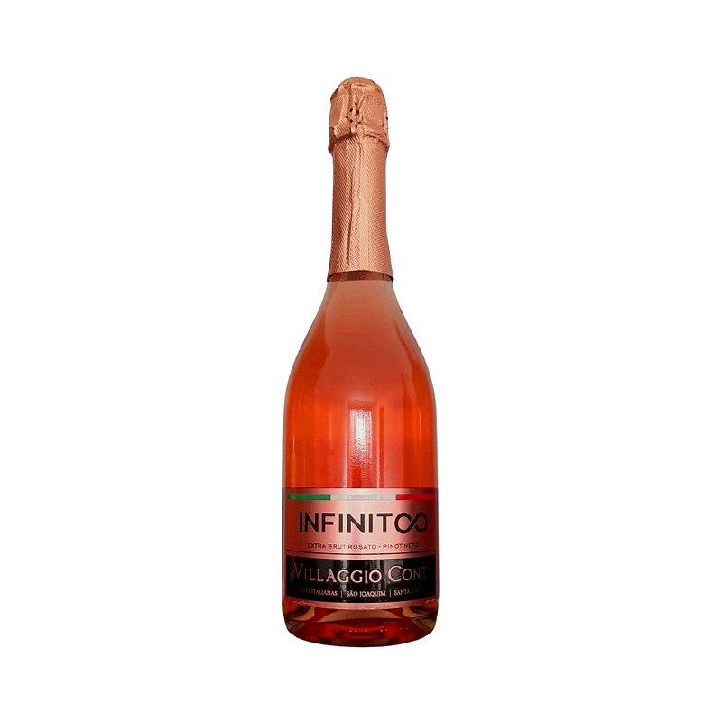 Espumante Rosé Infinito 750ml VILLAGGIO CONTI - Vinícola Villaggio Conti