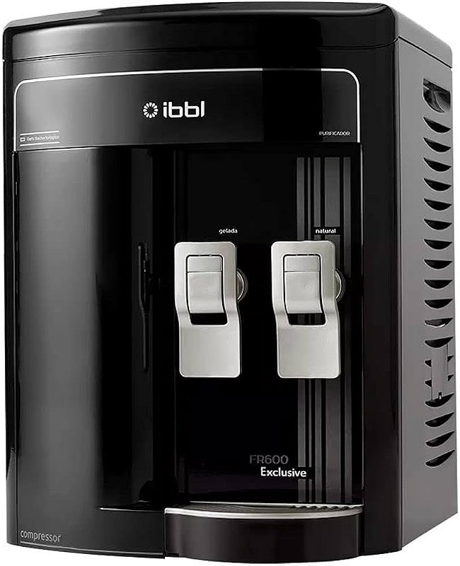 Purificador de Água IBBL FR600 Exclusive Preto - Loja Cristal Purificador