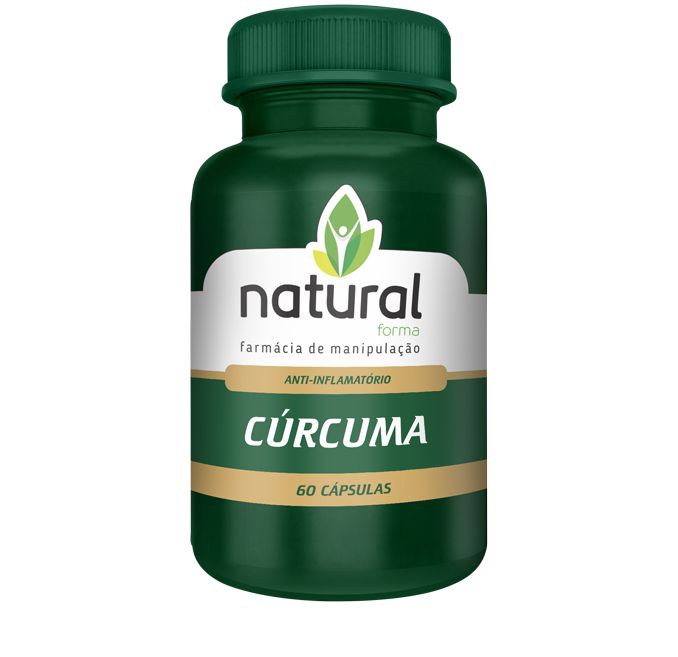 Cúrcuma Longa 500MG 60 Cápsulas - Natural Forma | Farmácia de ...