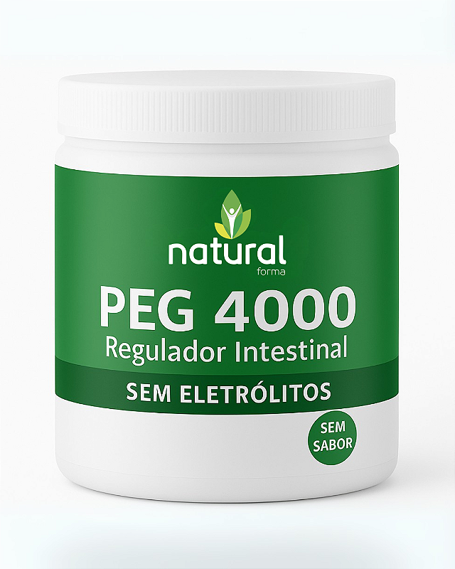 PEG 4000 (Polietilenoglicol 4000) 500g - Natural Forma | Farmácia de ...