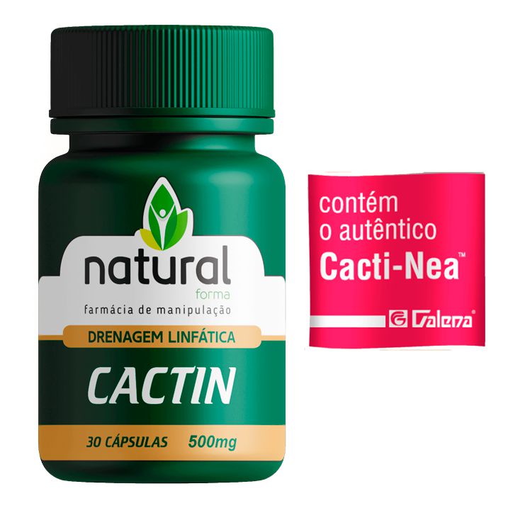 Cactin 500MG 30 Cápsulas | Natural Forma - Natural Forma | Farmácia de ...