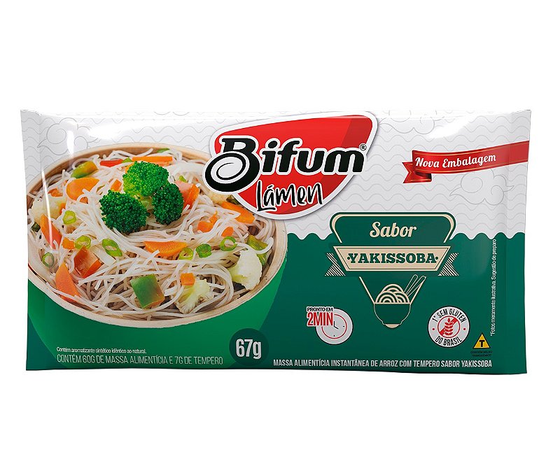 MASSA INSTANTANEA YAKISSOBA BIFUM - ROMA BAHIA
