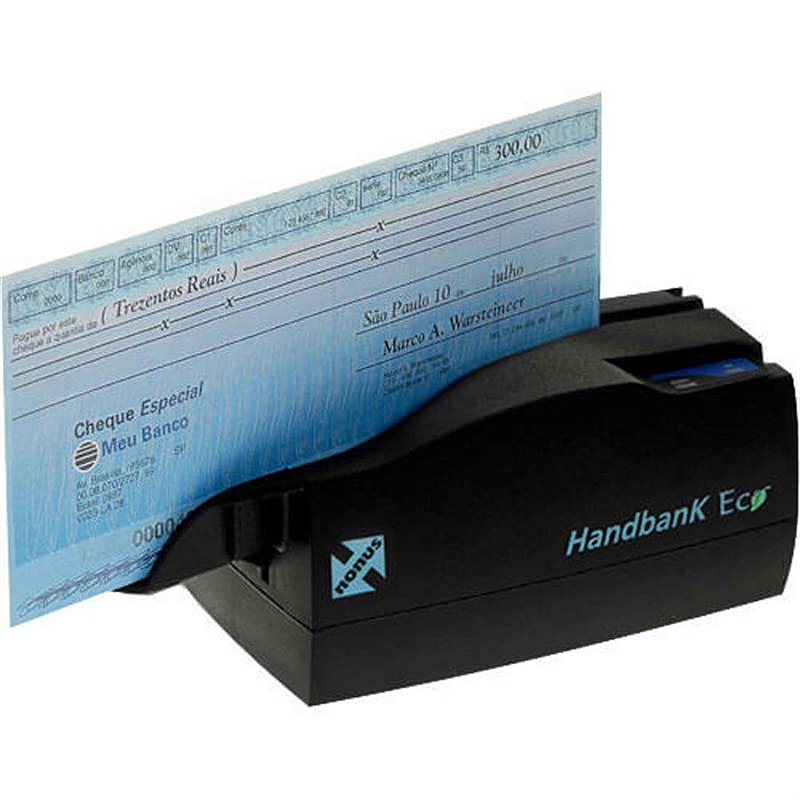 Leitor de cheques HandbanK Eco 20 - Nonus - Ponto Automação