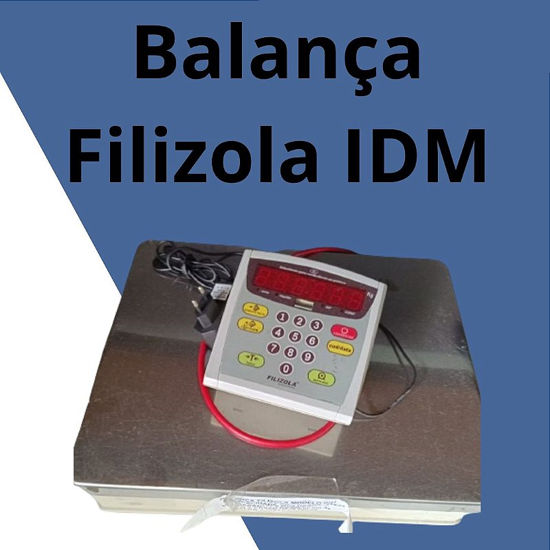 Balança Filizola - IDM 16 Teclas capacidade 30kg - Lojas Fefa