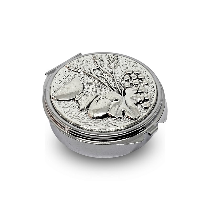 Teca Porta Hóstia Grande de Metal para Hóstias Até 5,2cm - Divinário ...