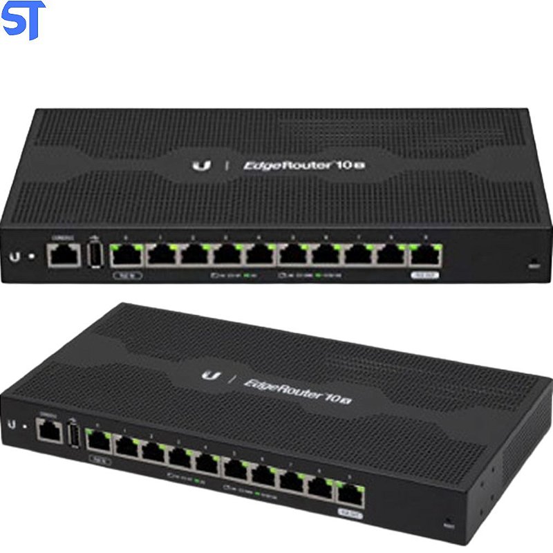Roteador Ubiquiti Edgerouter 10x 10 Portas Gigabit Poe Mpn: Er-10x ...