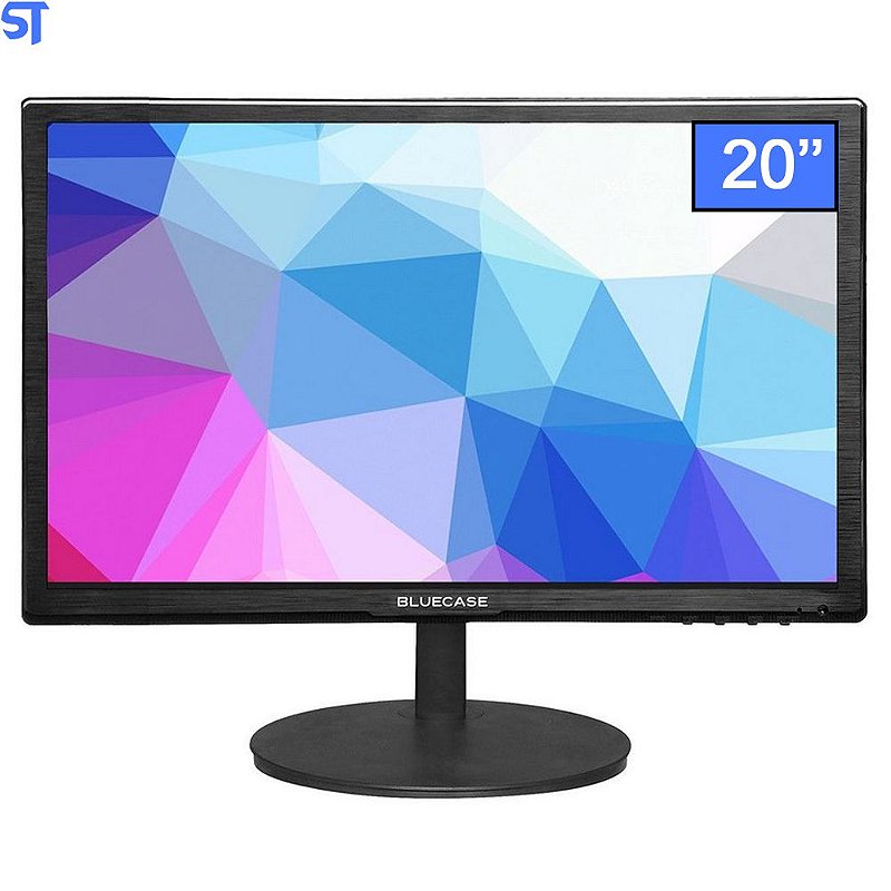 Monitor 20" Led Bm20k2hvw Bluecase - Hdmi / Vga - SobralTech