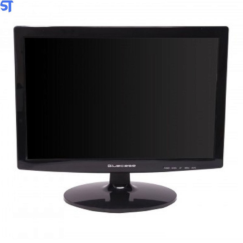 Monitor LED 15,4" Polegadas Bluecase BM154D3HVW - Hdmi / Vga - SobralTech