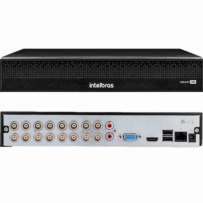 Gravador Digital DVR MHDX 1016 C 16 Canais 2MP Multi HD - SobralTech