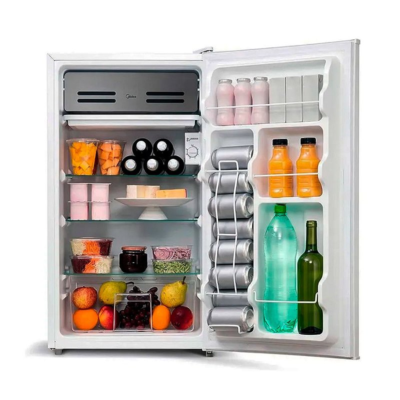 Frigobar 93L MRC10B2 Midea Branco 220v - SobralTech