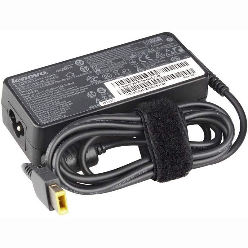 Fonte Notebook Lenovo USB 20V 3.25a 65w Pa-1650-72 Model 45N0261 -Plug Usb - SobralTech