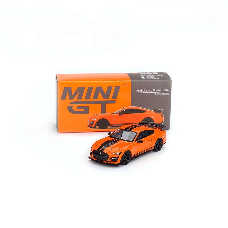 Miniatura Diecast Mini GT 1:64 Ford Mustang Shelby GT500 #505 ...