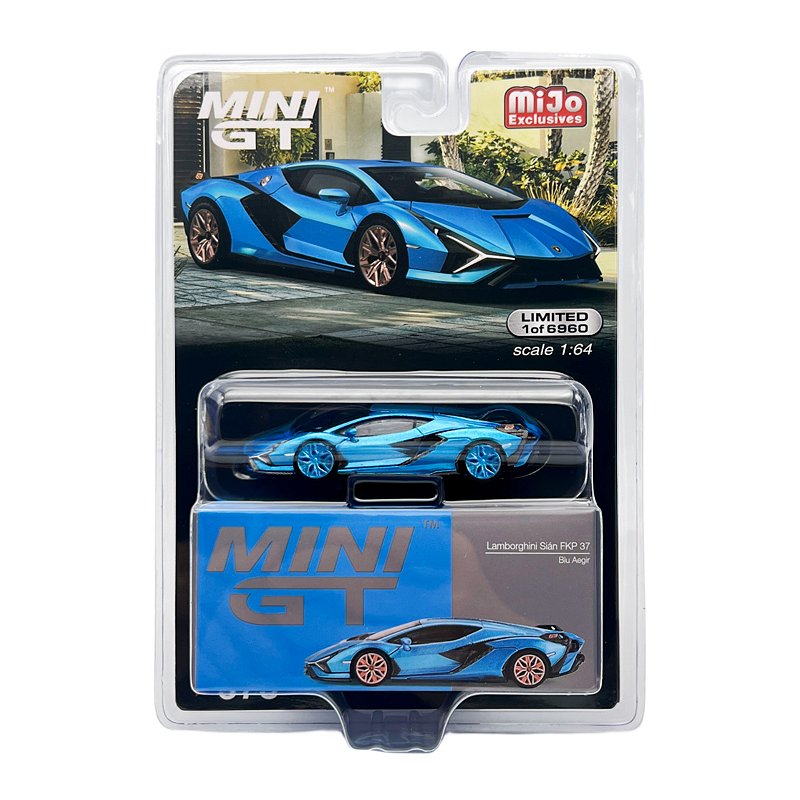 CHASE Miniatura Diecast Mini GT 1:64 Lamborghini Sian #573 - Counting Minis