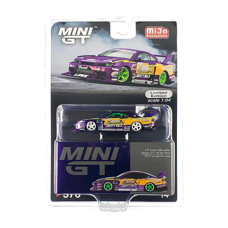 CHASE Miniatura Diecast Mini GT 1:64 Nissan S15 Silvia #576 - Counting ...