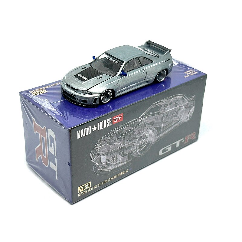 Chase Mini GT Kaido House 1:64 Skyline GT-R (R33) - Counting Minis