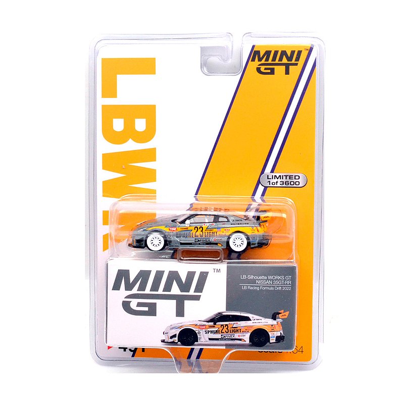 CHASE - Miniatura Mini GT 1:64 Nissan GT-R R35 #491 - Counting Minis