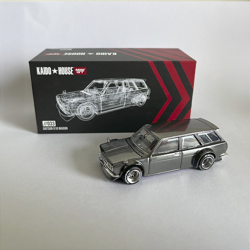 (Custom) Kaido House 1:64 Datsun 510 Wagon - Counting Minis