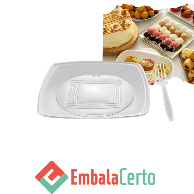 Kit Festa Q Line Branco: Descartáveis Práticos para Eventos ...