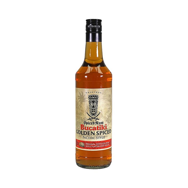 Rum Bucatiki Golden Spiced 700ml - Família Scopel Delivery