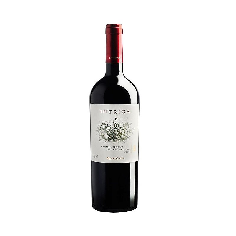 Vinho Intriga Montgras Cabernet Sauvignon 750ml - Família Scopel Delivery