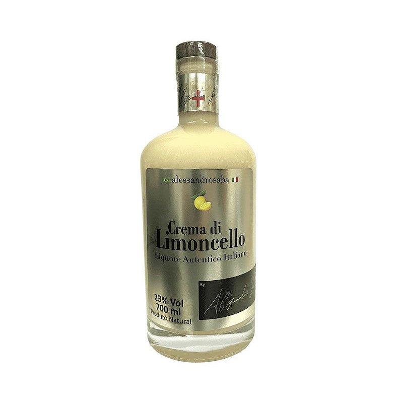 Licor Crema di Limoncello Alessandrosaba 700ml - Família Scopel Delivery Licor Crema di Limoncello Alessandrosaba 700ml - Família Scopel Delivery