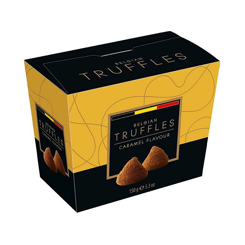 Trufas Belgian Sabor Caramelo 150g - Família Scopel Delivery