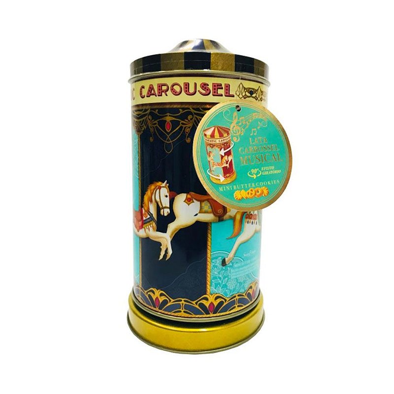 Mini Cookies Lata Musical Santa Edwiges 150g - Família Scopel Delivery