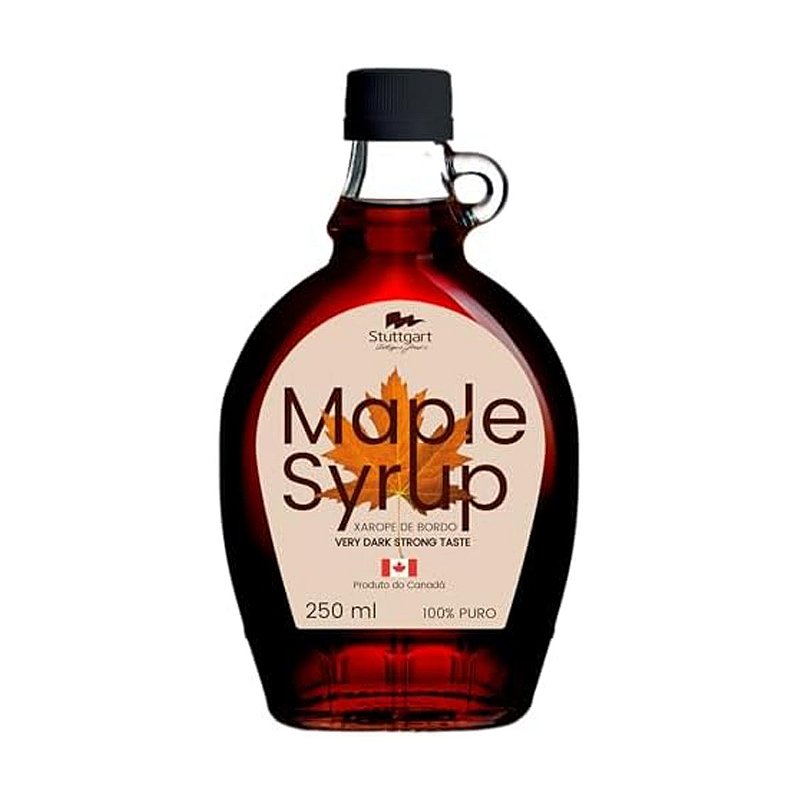 Xarope de Maple Forte Escuro Stuttgart 250ml - Família Scopel Delivery