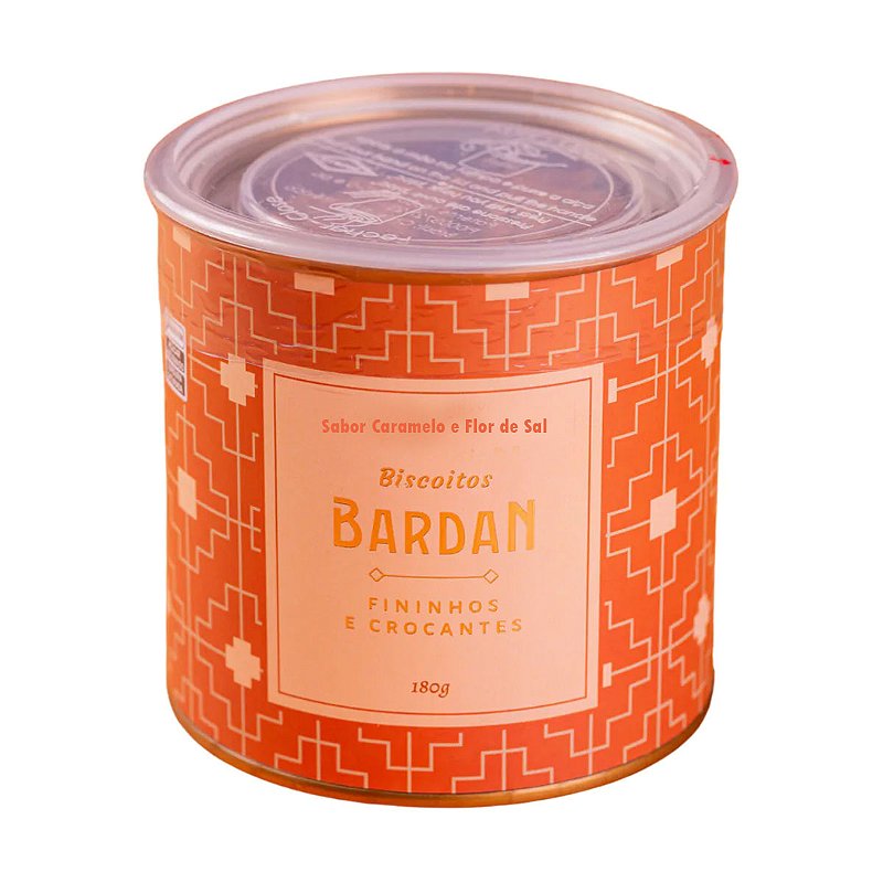 Biscoito Sabor Caramelo e Flor de Sal Bardan 200g - Família Scopel Delivery