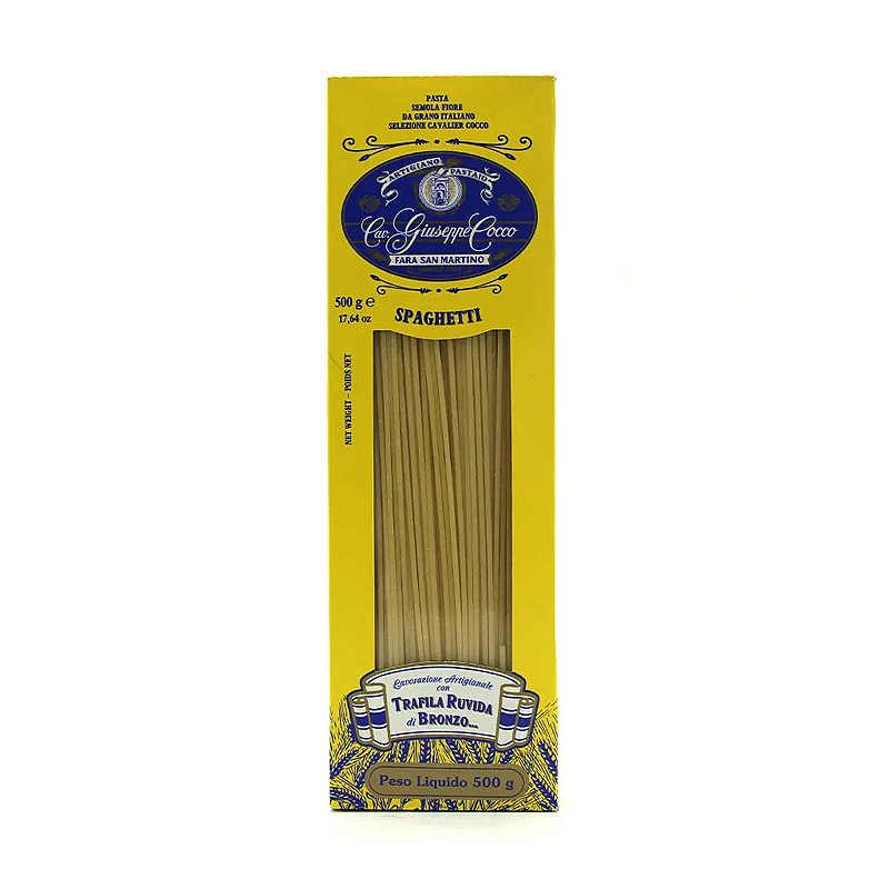Spaghetti de Semola Fiore Giuseppe Cocco 500g - Família Scopel Delivery