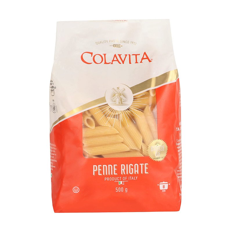 Massa Penne Rigate Colavita 500g - Família Scopel Delivery