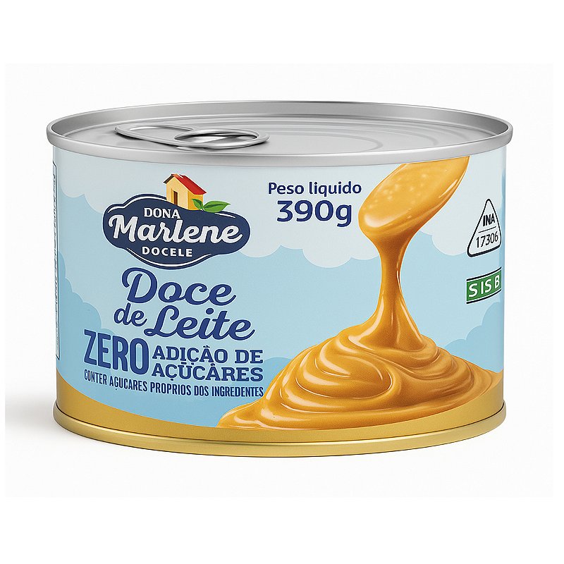 Doce de Leite Zero Dona Marlene 400g - Família Scopel Delivery
