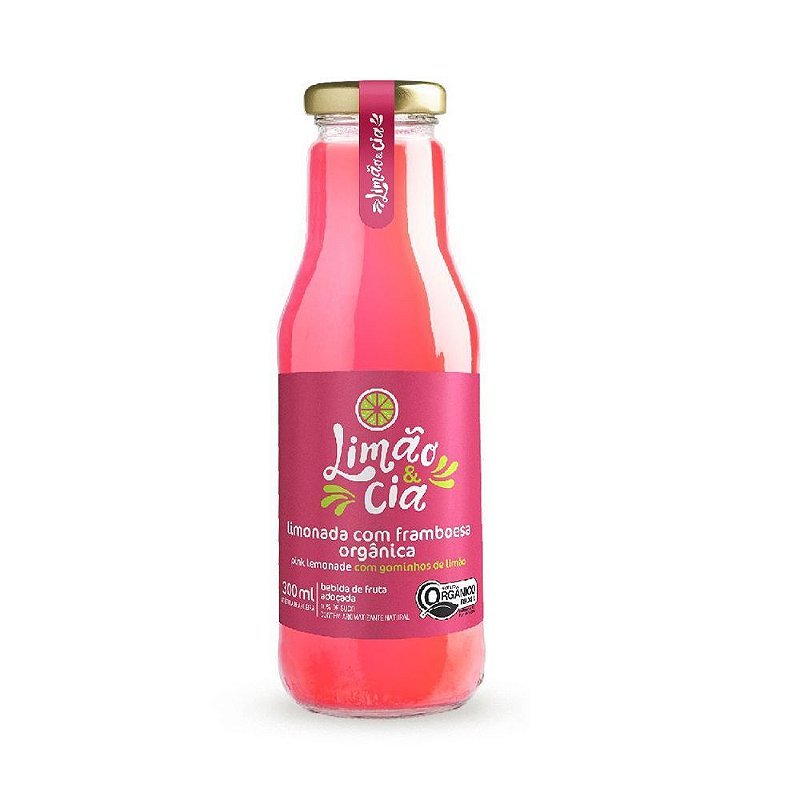 Suco Limão e Cia Pink Limonada 300ml - Família Scopel Delivery