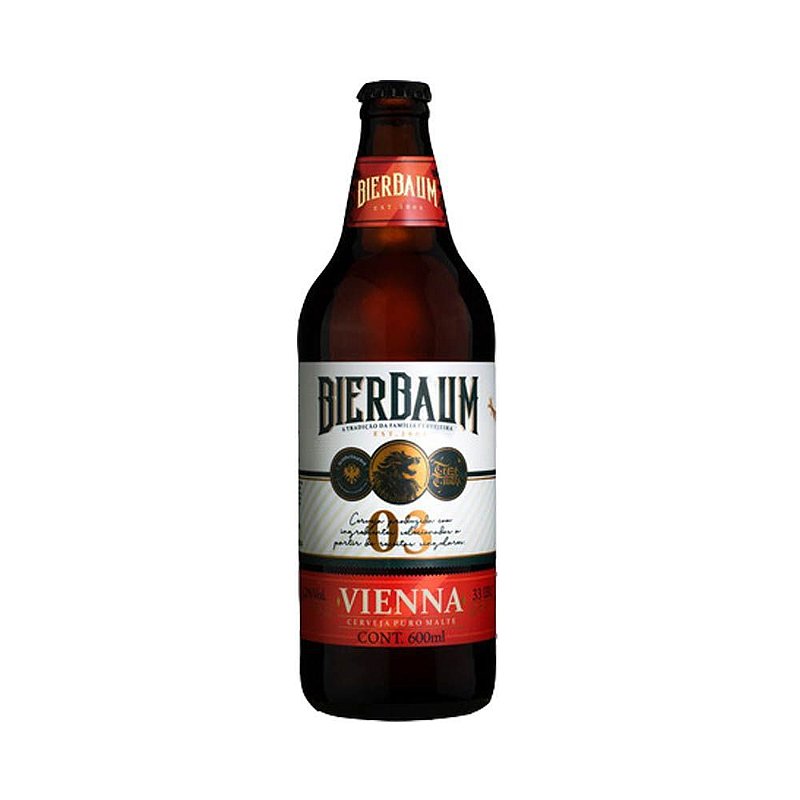 CERVEJA BIERBAUM VIENNA 600ml - Família Scopel Delivery