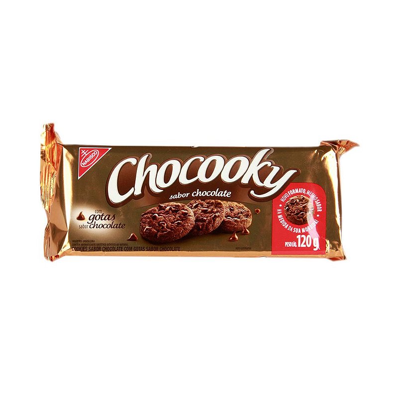 Biscoito Chocooky Chocolate 120g - Família Scopel Delivery