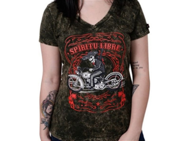 Camiseta Spiritu Libre - Moto Aventura Garage