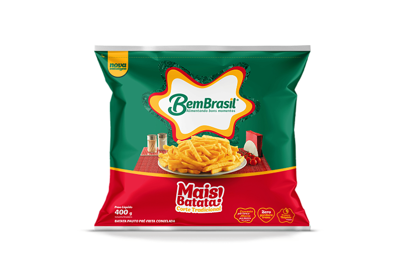 BATATA BEM BRASIL MAIS BATATA 400G - De Marchi São Paulo