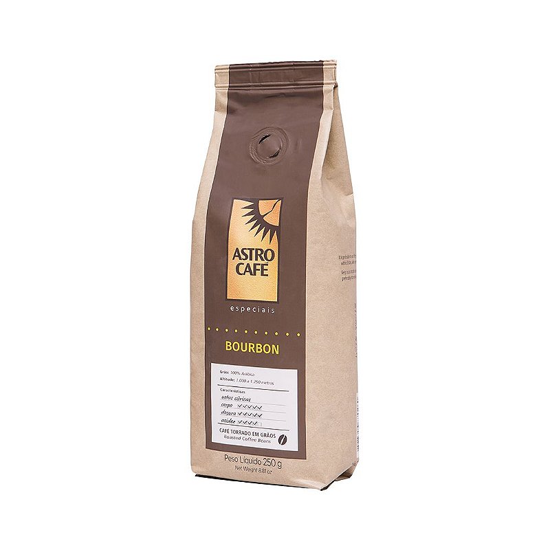 Astro Café Grãos Bourbon 250g - Gran Coffee | Loja de Café e Bebidas ...