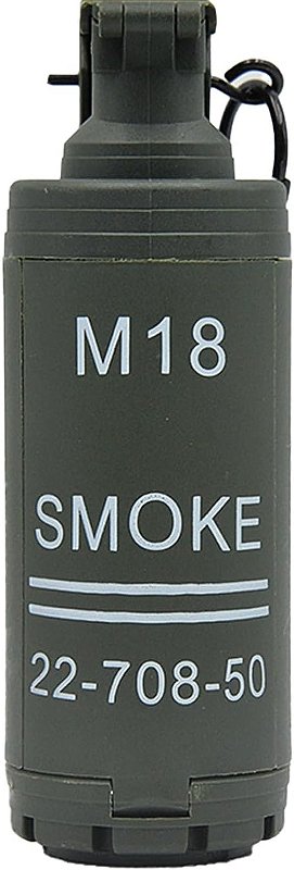 Granada Airsoft M18 Smoke Funcional por Mola - E&G Comércio - Airsoft