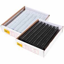 Caixa de Wire-o A4 Branco 1.1/4 para até 270 folhas (PASSO 2X1) - Tudo Para Crachás