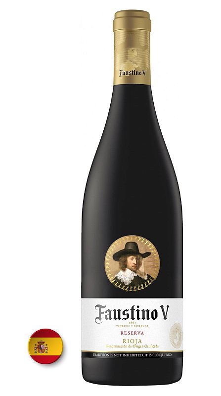 Faustino V Reserva DOC | Vinhos Collection - Vinhos Collection: Rótulos ...
