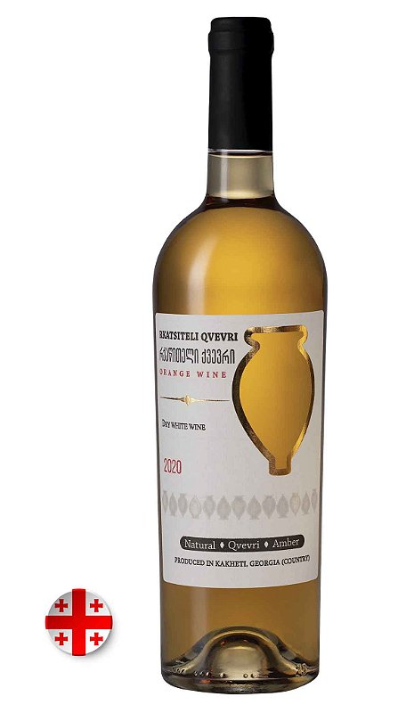 Georgian Legend Rkatsiteli Qvevri Orange Wine | Vinhos Collection ...