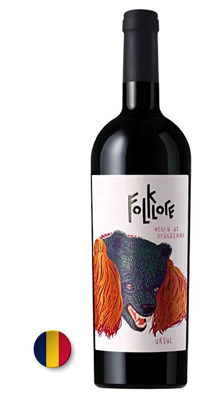 Folklore Negru de Dragasani DOC - Vinhos Collection: Rótulos raros e ...
