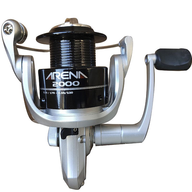 Molinete Arena 2000 Marine Sports 1 Rolamentos 4,5kg Drag - Docarmo Pesca