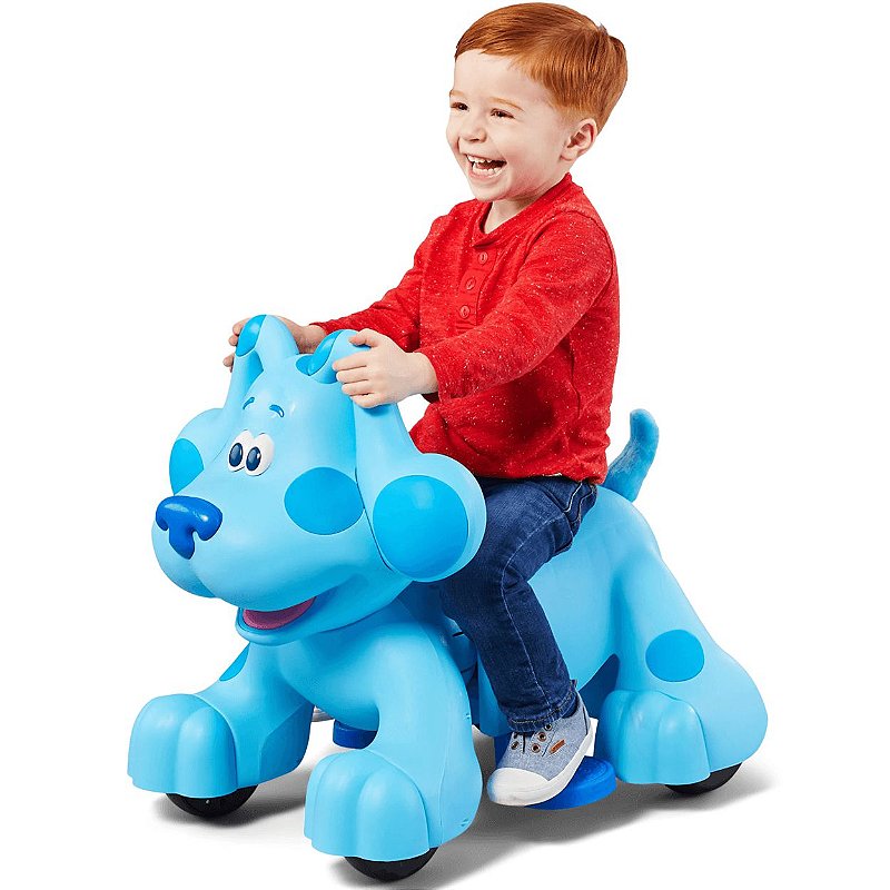 Cachorro Eletrico Rideamals Blue's Clues & You 6V Blue Azul - Maçã ...